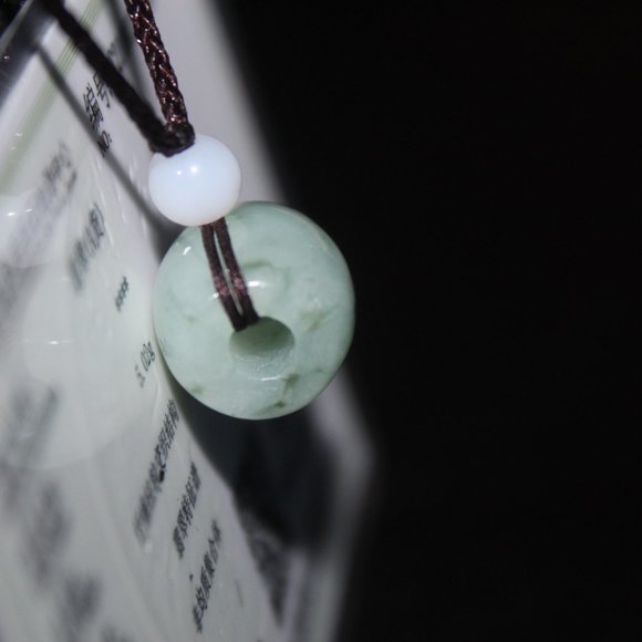 Jewelry | Beautiful Genuine Jade Barrel Bead 52 Grams | Poshmark